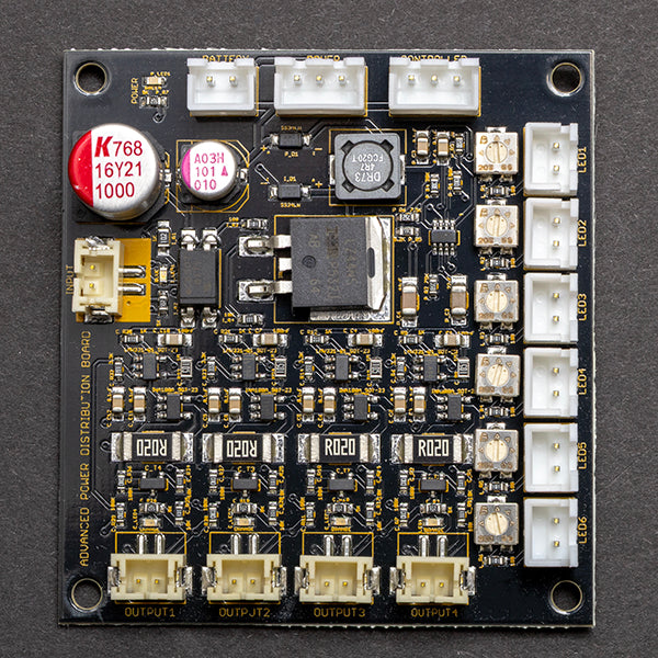 Advanced LED Power Distribution Board for the Bluetooth Controller for ...